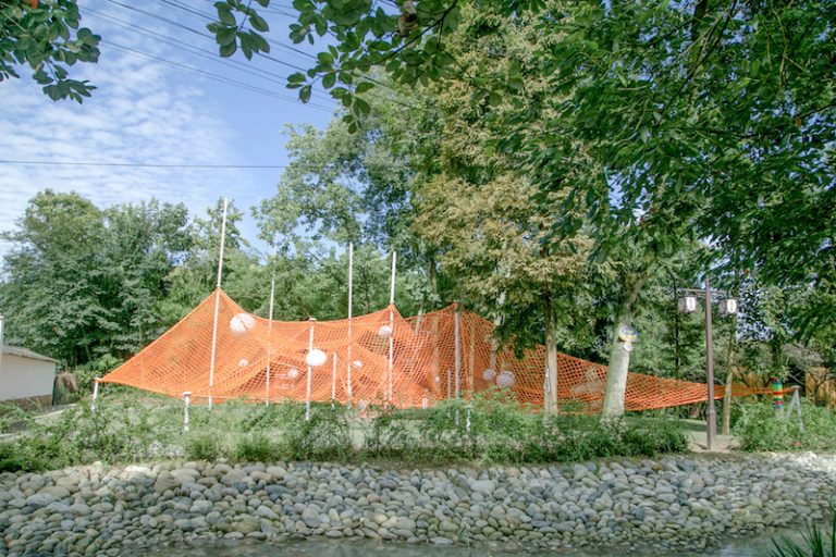Weaving Dream playground installation in Chengdu by Atelier MIC mimics ...