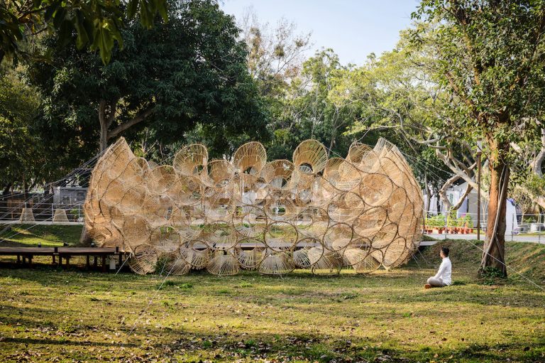 Fish trap installation by Taiwanese artist Feng Cheng Tsung aims to ...
