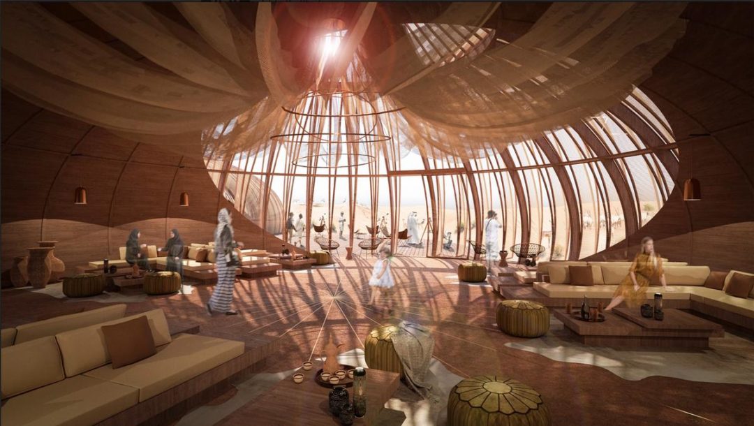 Aidia Studio to design 25 luxury pods with collapsible shells in Abu ...