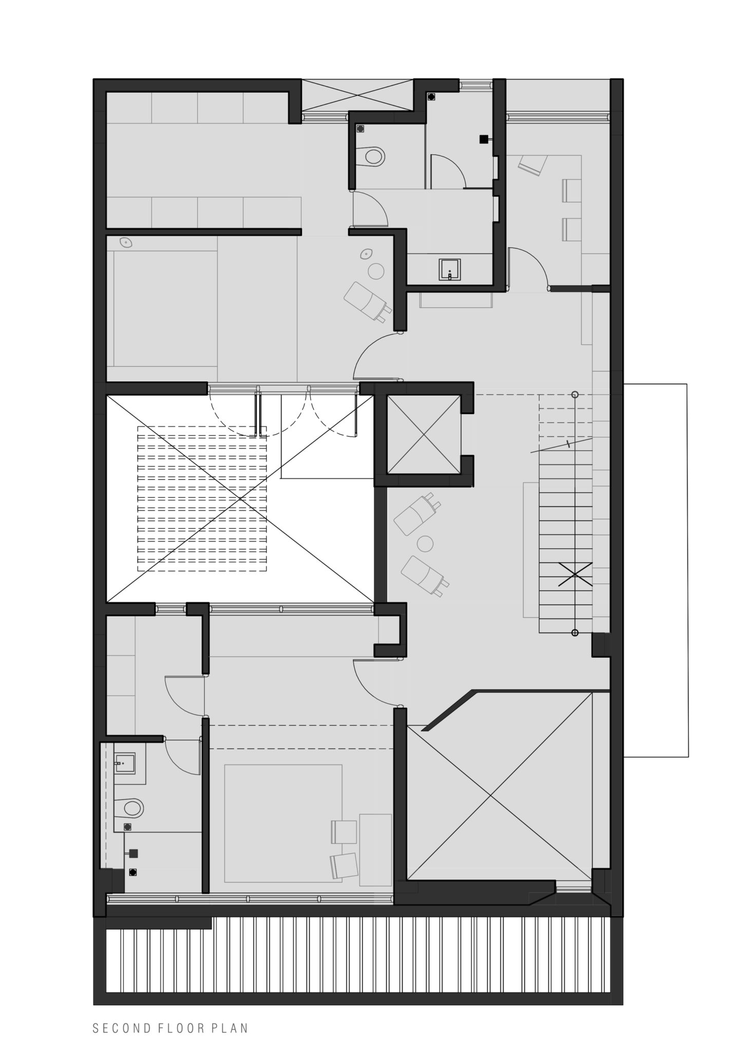 Bricks highlight raw language of Bengaluru residence by Greyscale ...