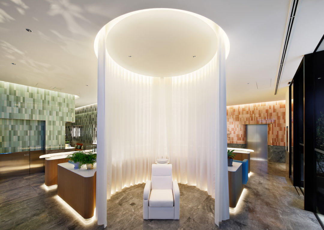 W Hotel Osaka by Concrete fuses Japanese minimalism with colourful and ...