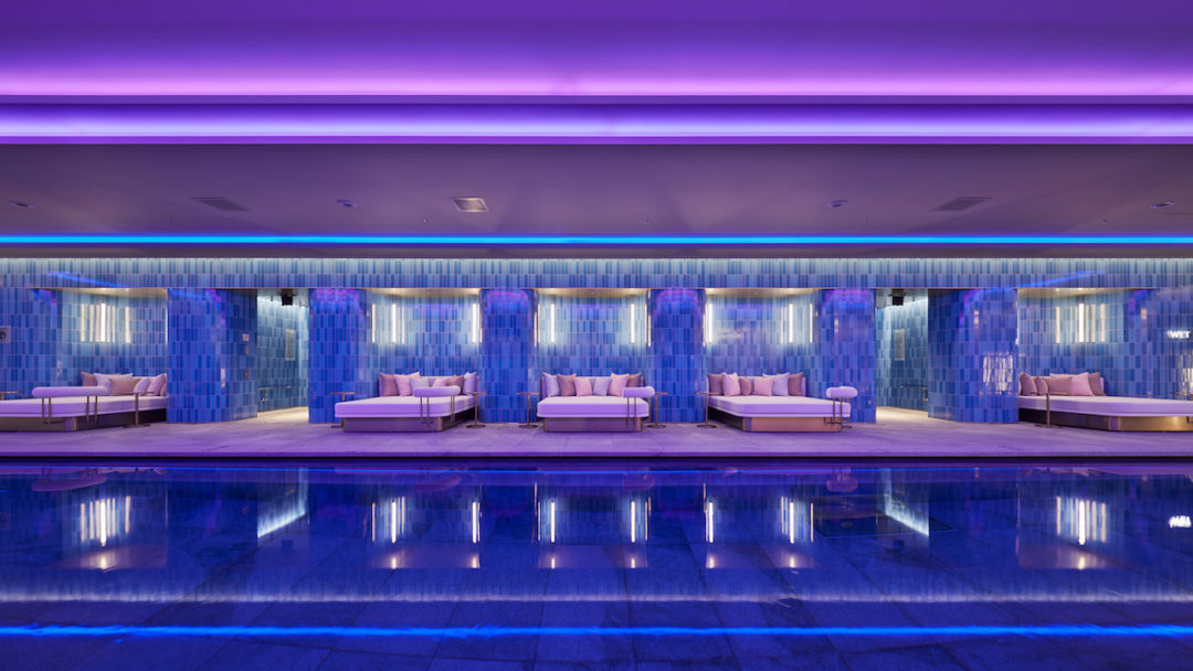 W Hotel Osaka by Concrete fuses Japanese minimalism with colourful and ...