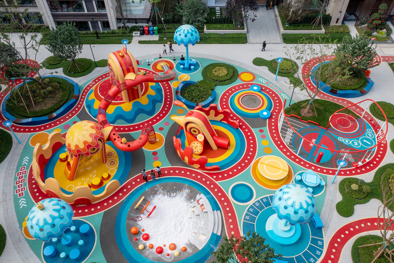 Avian-inspired urban playscape in Chengdu by 100 Architects invites ...
