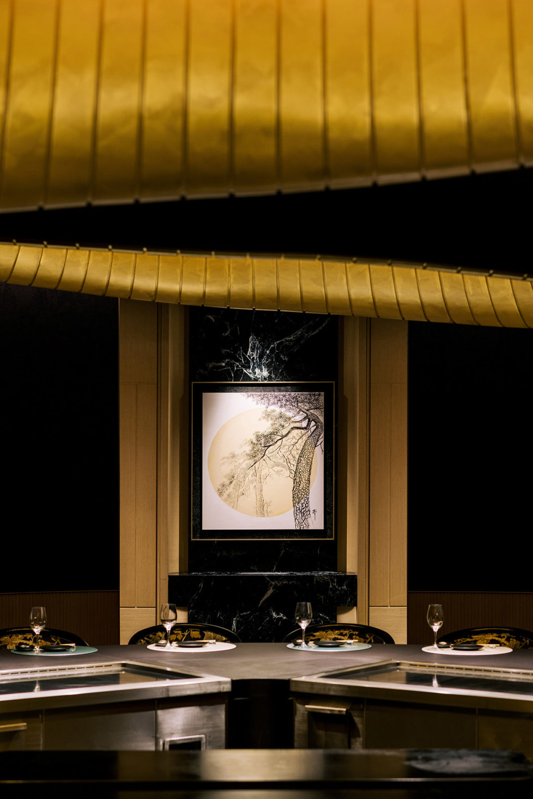 Lighting and textures elevate Hong Kong's latest upscale Japanese ...